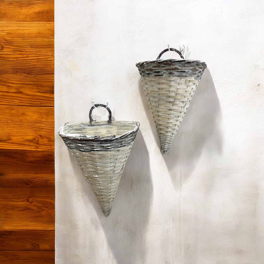 Willow Door Basket: Southern Style Farmhouse Wall Decor - Etsy