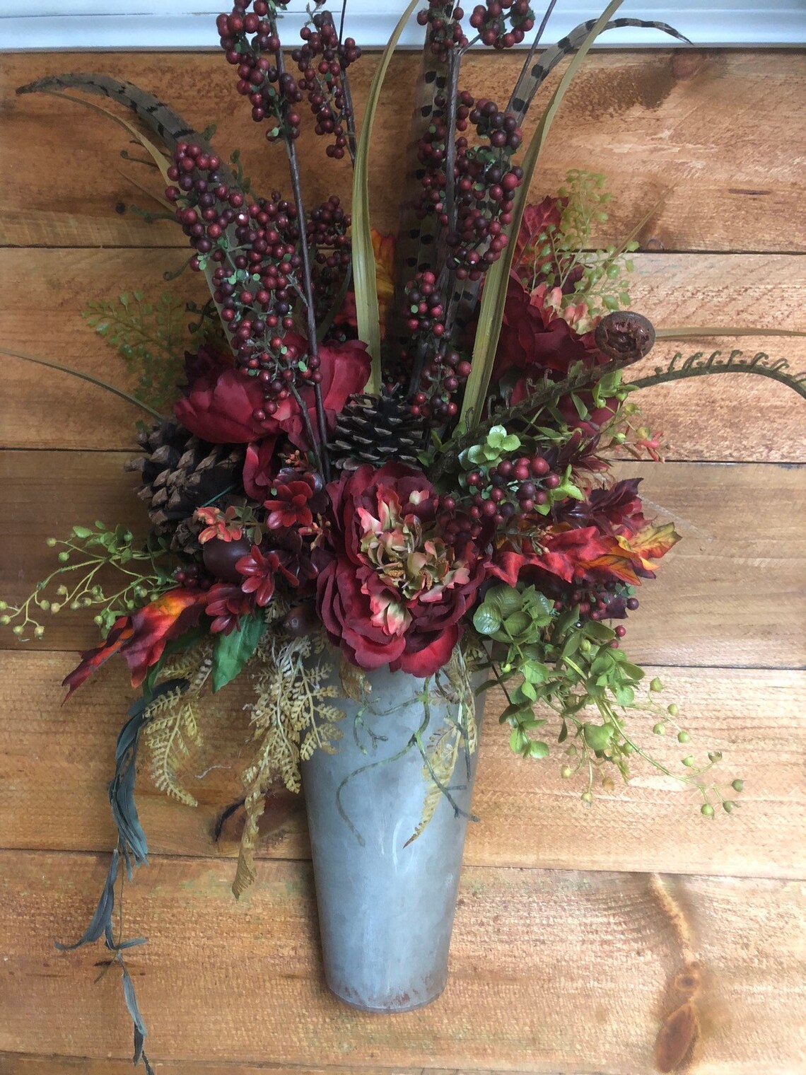 Galvanized Cone Buckets/craft Supply/wall Decor/wall - Etsy