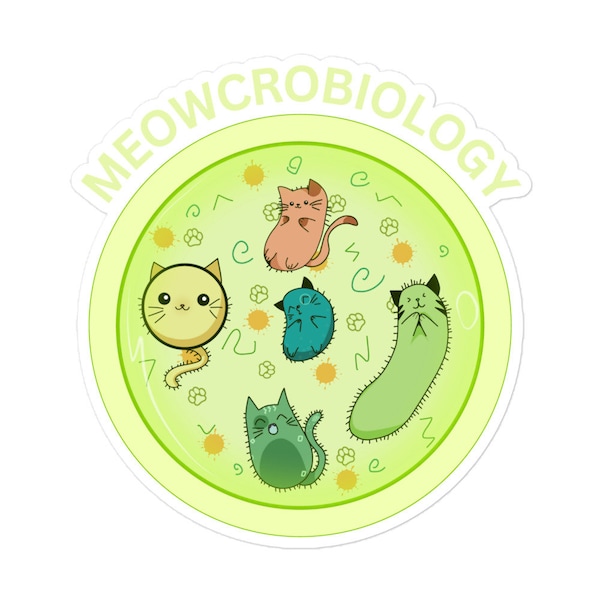 Microbiology Stickers - Etsy