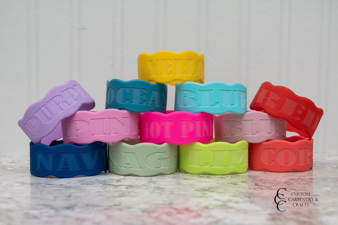 Engraved Sippy Cup Band: Custom Silicone Baby Bottle Label - Etsy