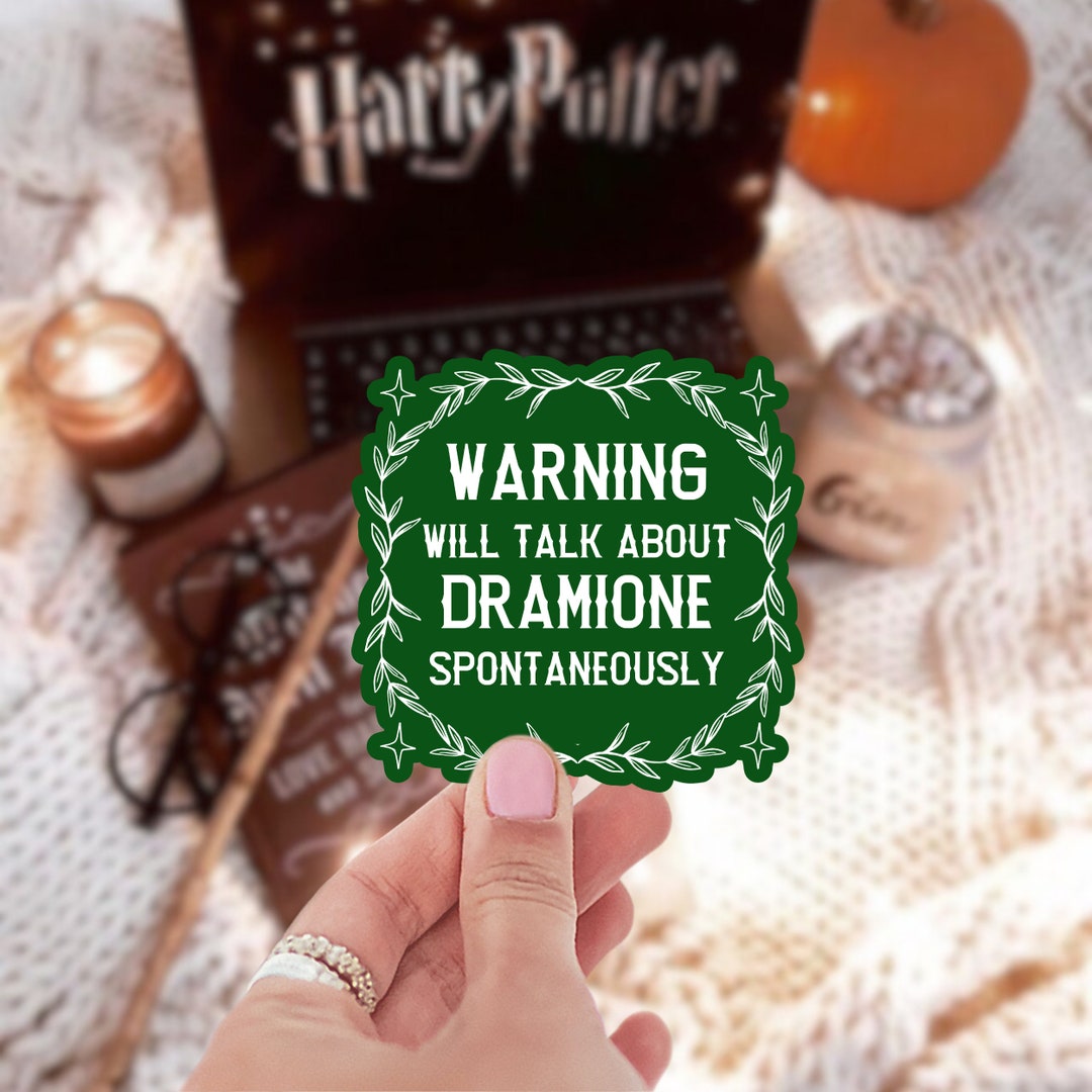 Talk About Dramione Dramione Sticker Fanfic Glossy or Holographic ...