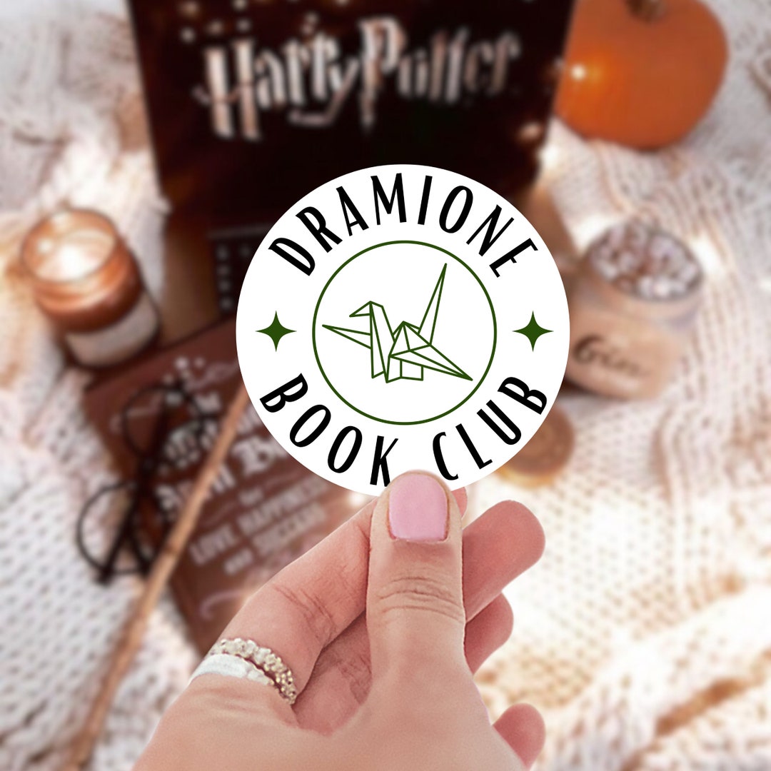 Dramione Book Club, Dramione Sticker, Fanfic Vinyl Glossy or ...