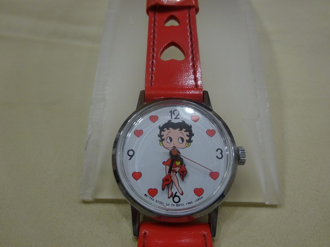 Vintage Betty Boop Watch/vintage Manual Betty Boop Watch/vintage Betty ...
