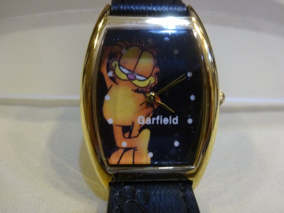 Vintage Garfield Watch/vintage Paws Watch/vintage Gar… - Gem