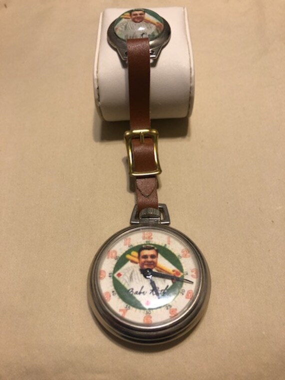 Babe Ruth/ Babe Ruth Pocket Watch/ Pocket Watch/NY Ya… - Gem