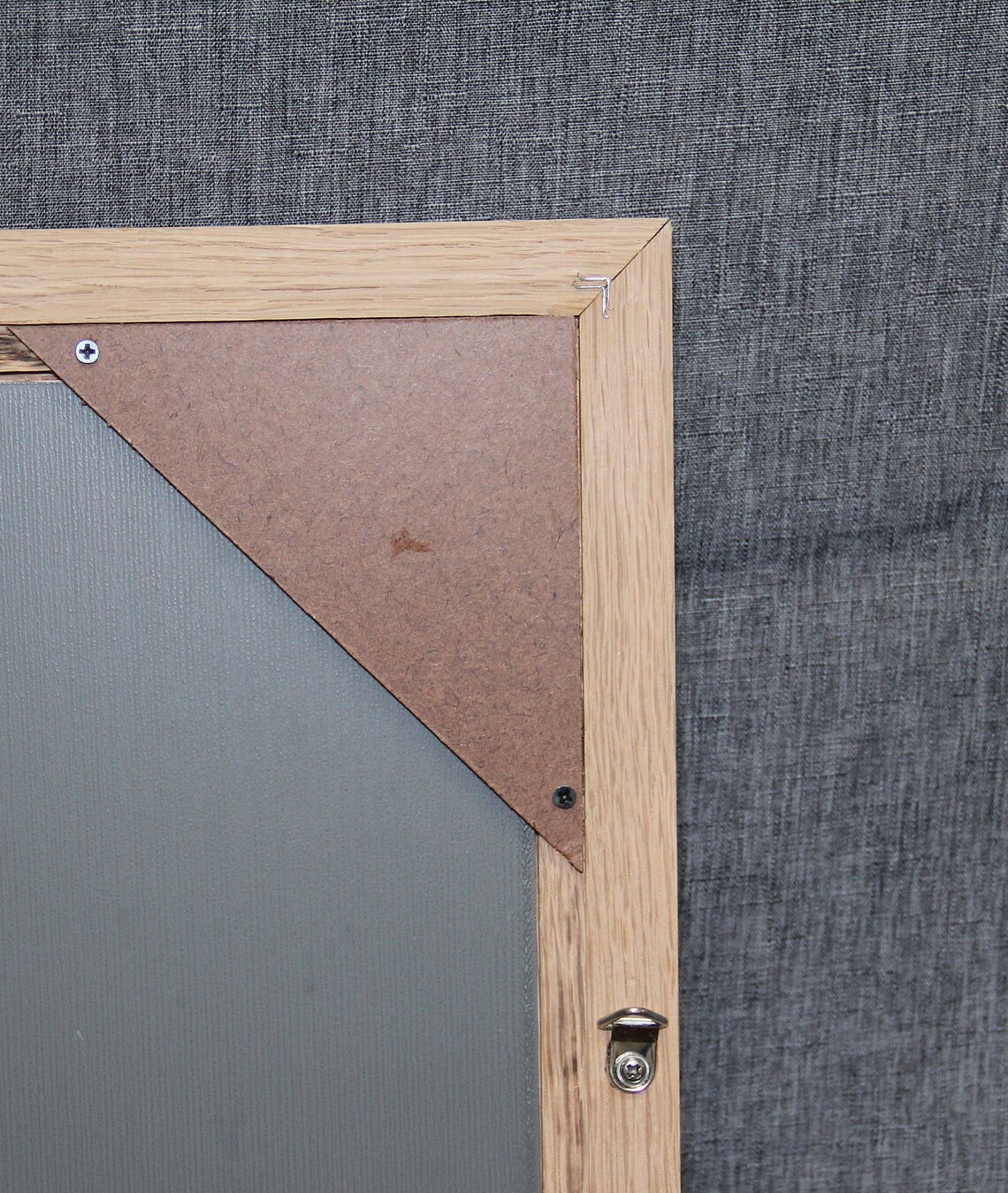 White Oak Wood Natural Unfinished Framed Mirror 38.375" X 32.375 X .75 ...