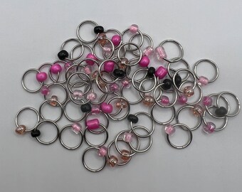 Snag-free Handmade Closed O Ring Stitch Markers for Knitting - Etsy