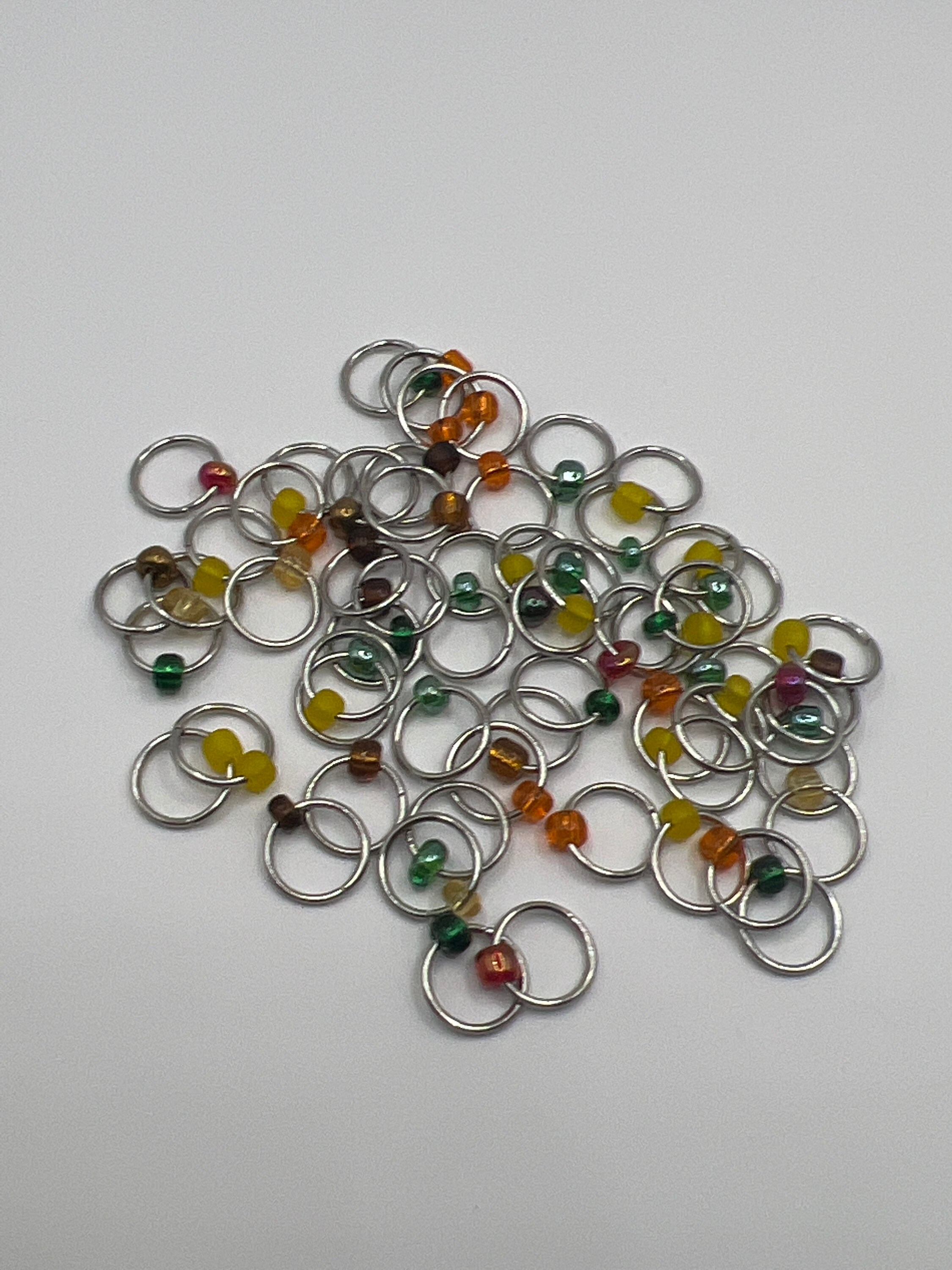 Snag-free Handmade Closed O Ring Stitch Markers for Knitting - Etsy