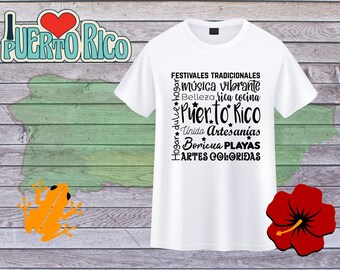 Vintage 90s Puerto Rico White T-shirt Size M - Etsy