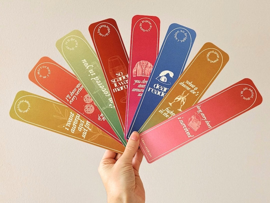 Taylor Swift Bookmark for Swiftie Taylor's Version Gifts Eras Tour ...