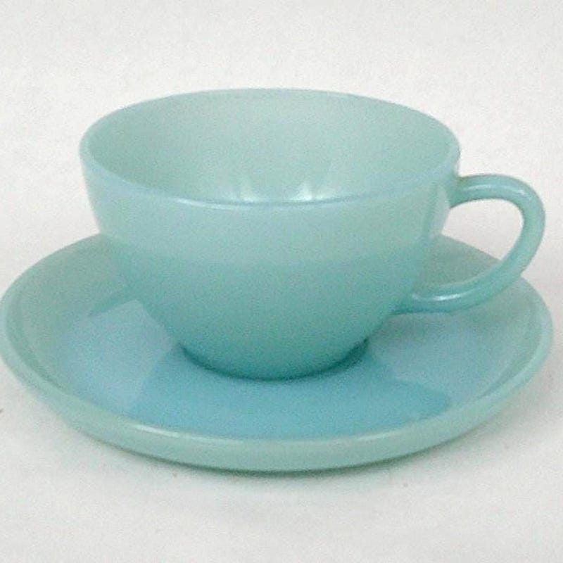Vintage Fire King Turquoise - Etsy