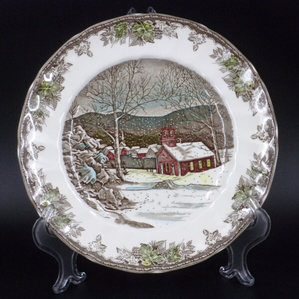 Friendly Village Dinner Plate - Etsy