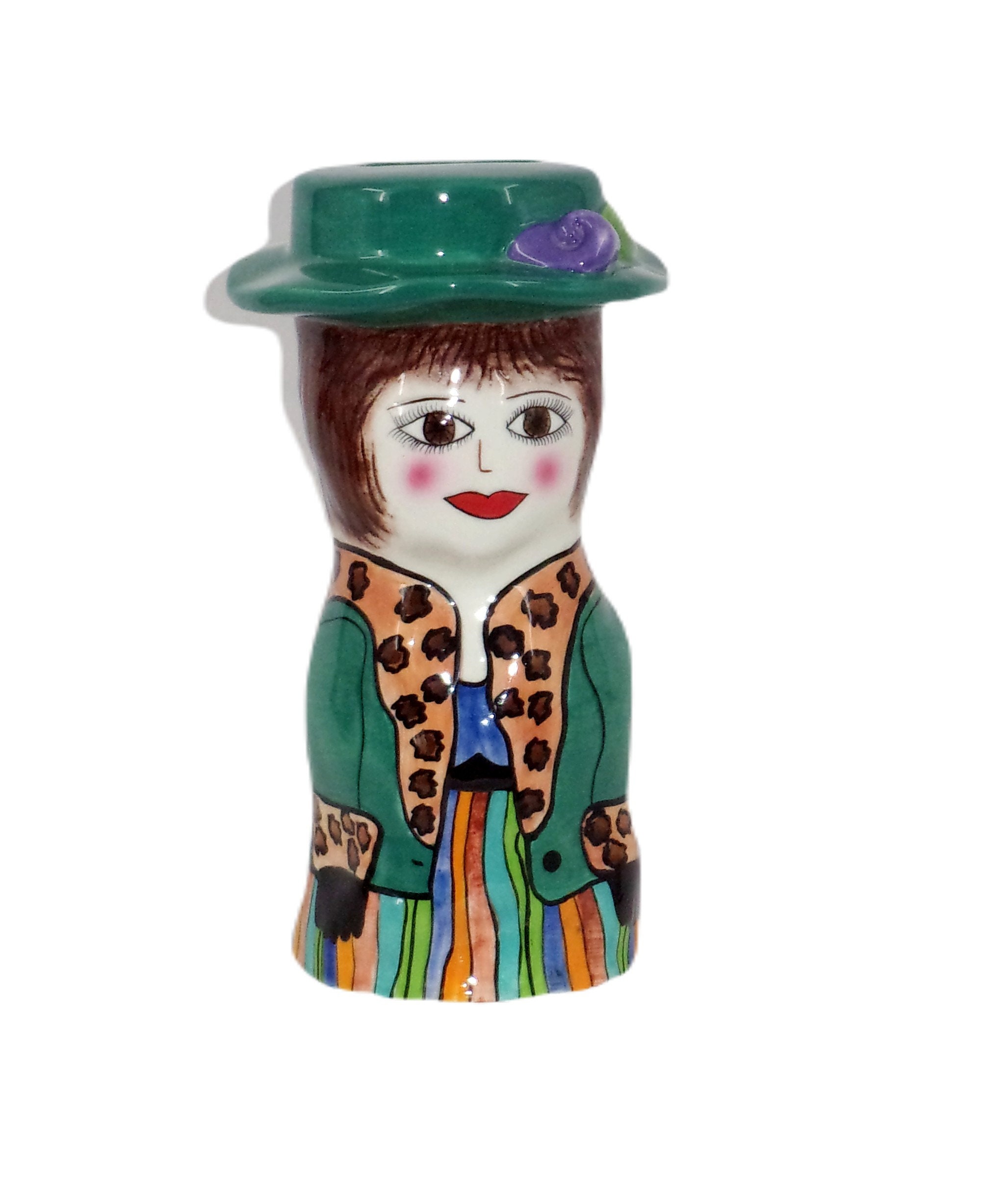 Susan Paley by Ganz, Lady "marissa" is a Bank, Folk Art, Bella Casa - Etsy