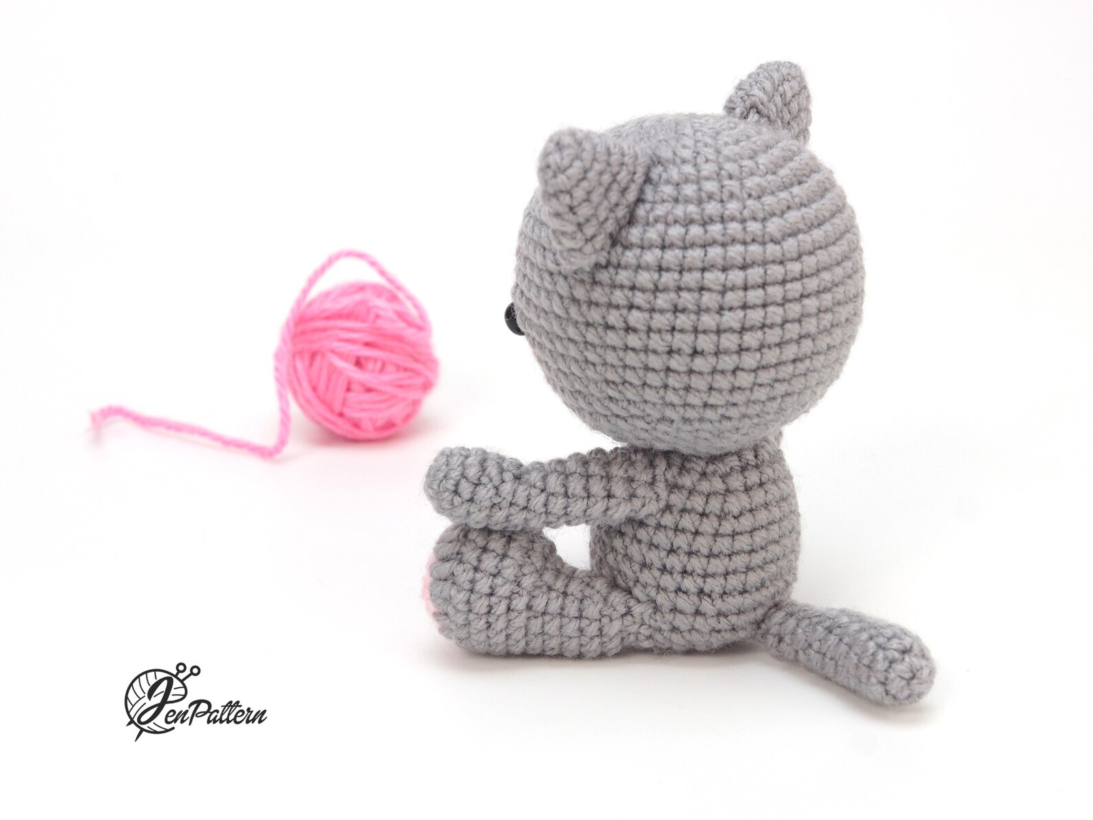 Little Kitty Cat Crochet PATTERN DIY Amigurumi Cat Stuffed - Etsy