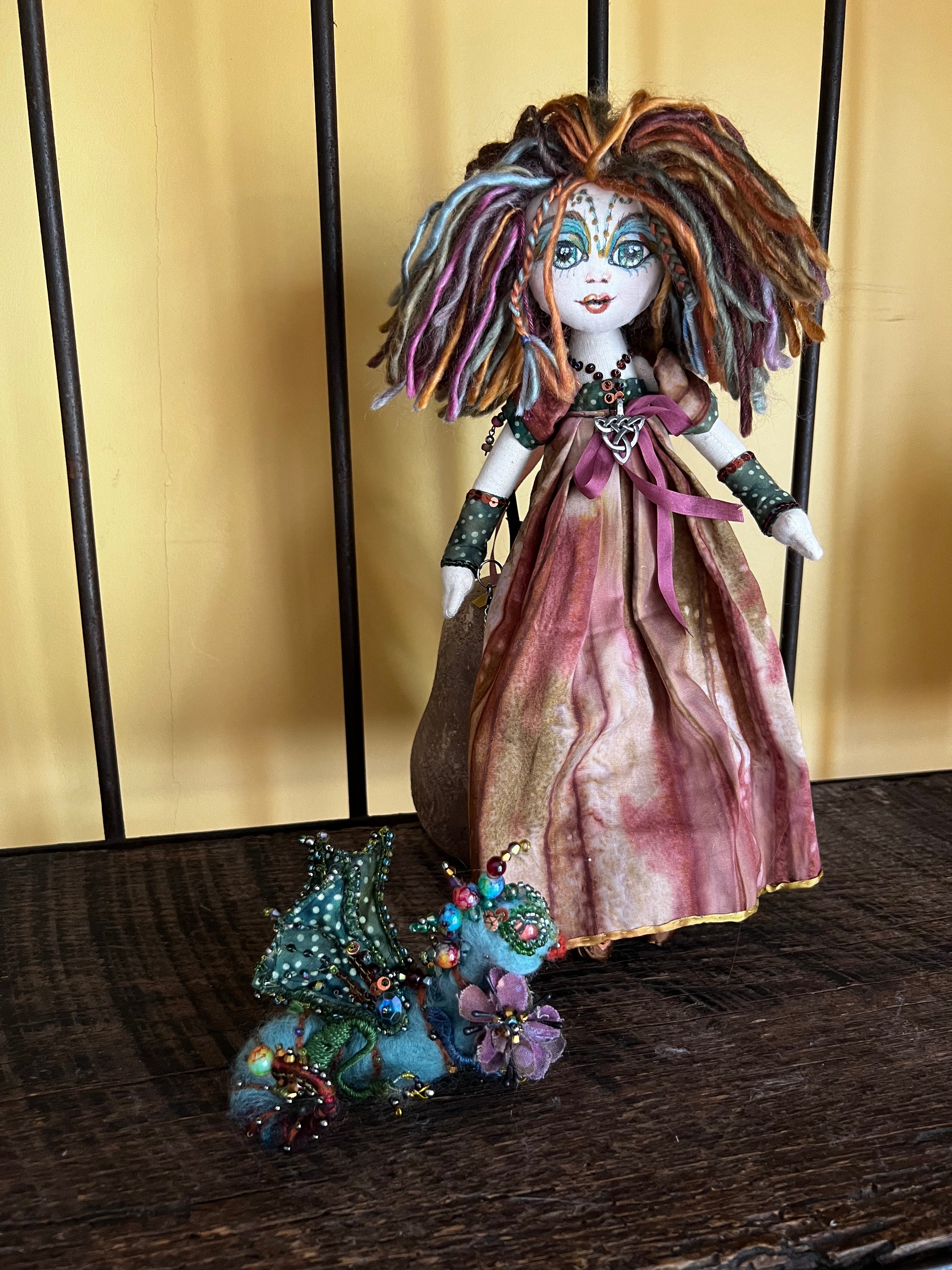 Personalised Cloth Doll, Custom Cloth Doll, Custom Art Doll, Cloth Doll ...