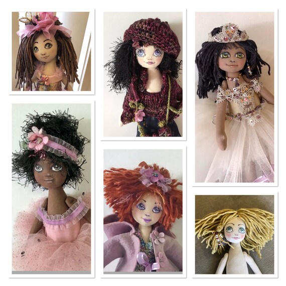 Personalised Cloth Doll Custom Cloth Doll Custom Art Doll - Etsy