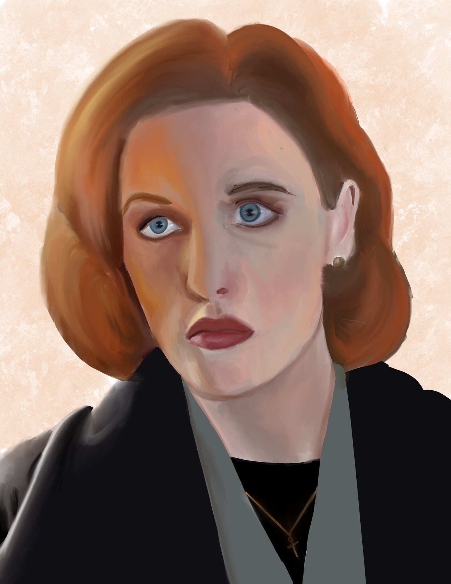 Agent Scully Cartoon