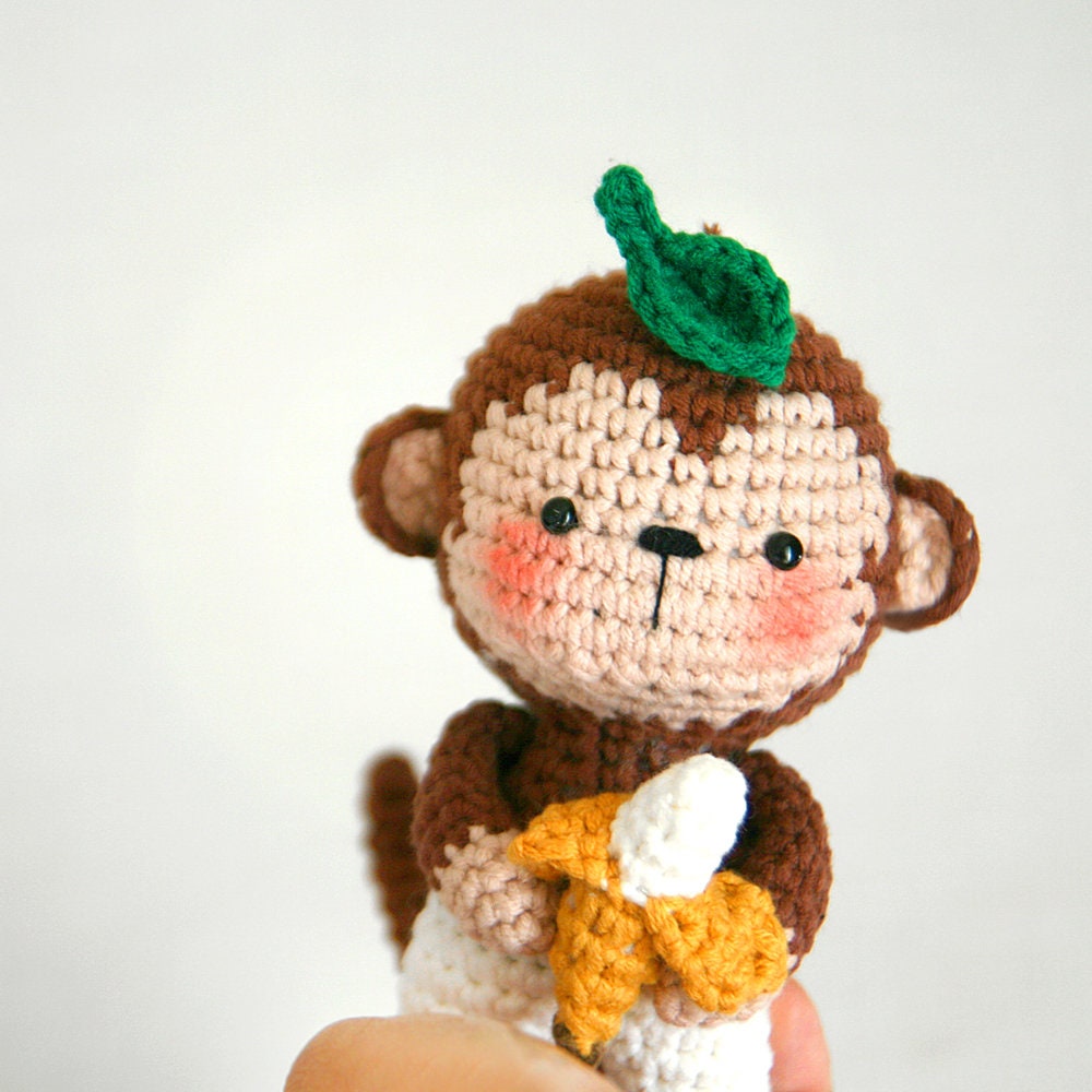 Crochet Pattern-monkeyspdf/eng/kor - Etsy