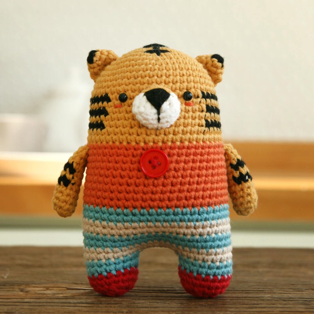 Crochet Pattern-tiger/symbolpattern(pdf/eng) - Etsy