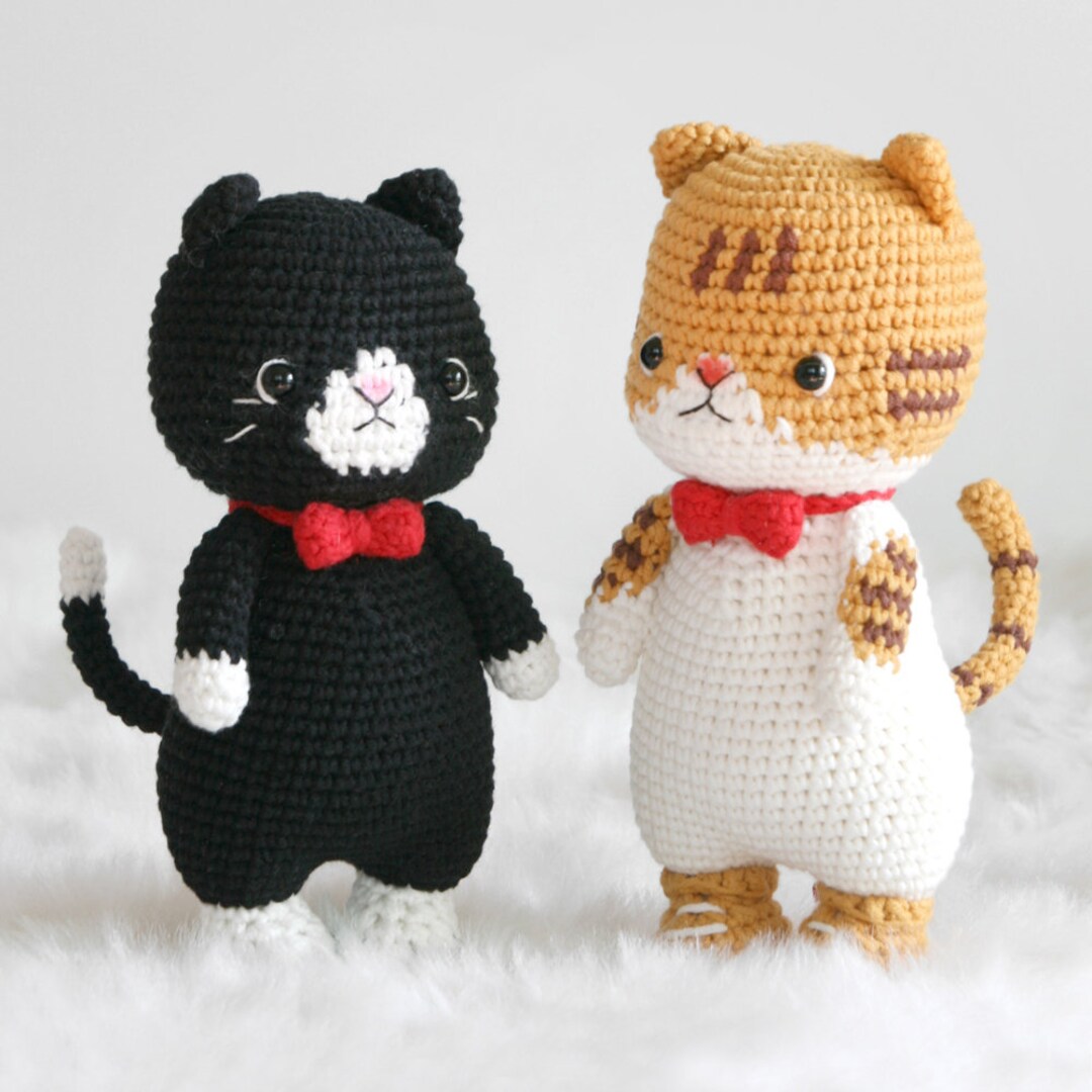 Crochet Pattern-cats(pdf/eng/kor) - Etsy