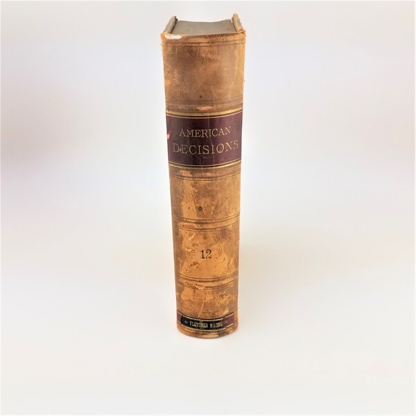 Antique Vintage Law Books - Etsy