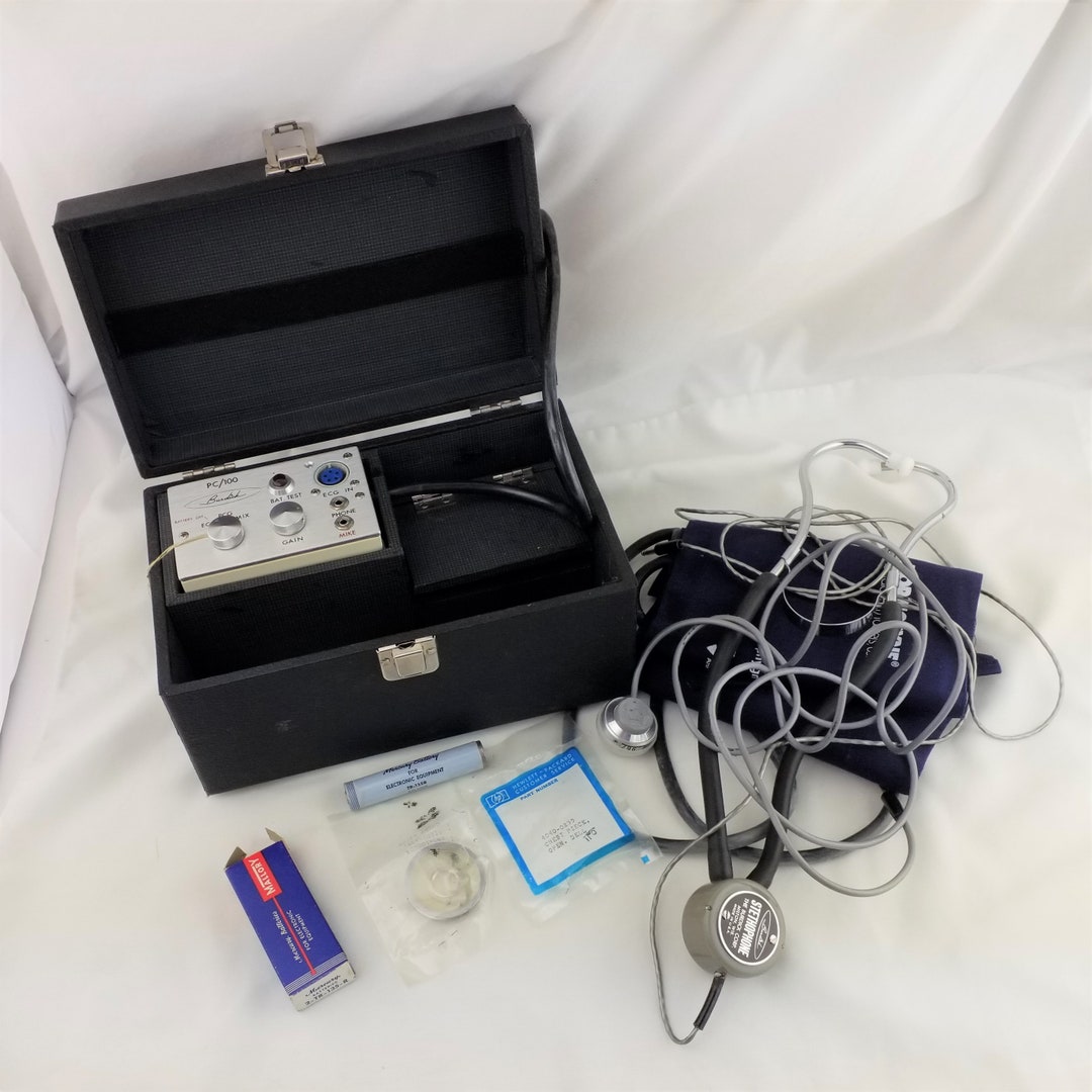 Vintage Medical Machine ECG EKG Stethophone - Etsy