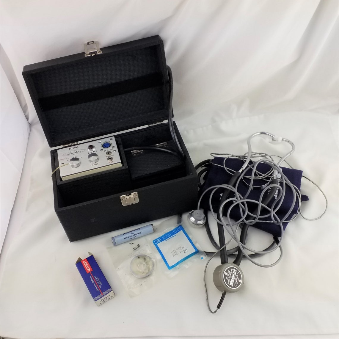 Vintage Medical Machine ECG EKG Stethophone - Etsy