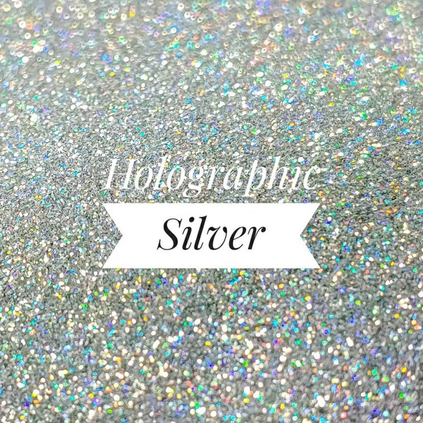 Holographic Silver - Etsy