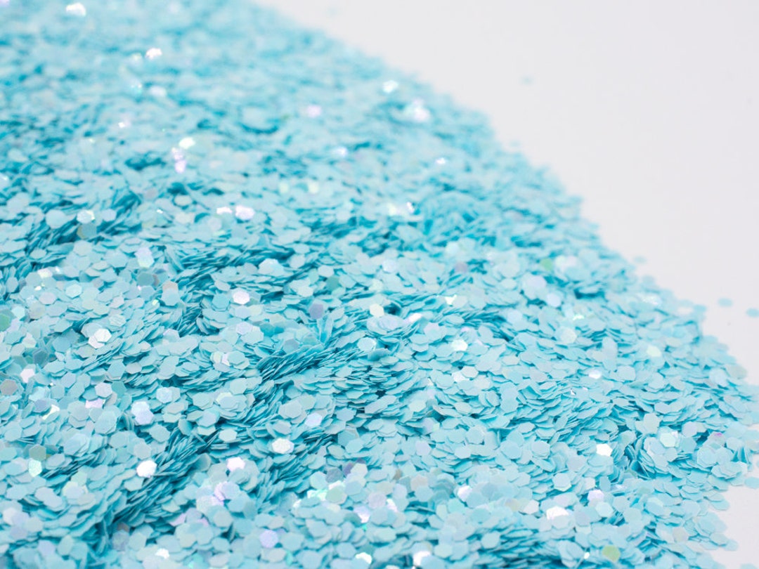 Pastel Blue // Fine Glitter - Etsy