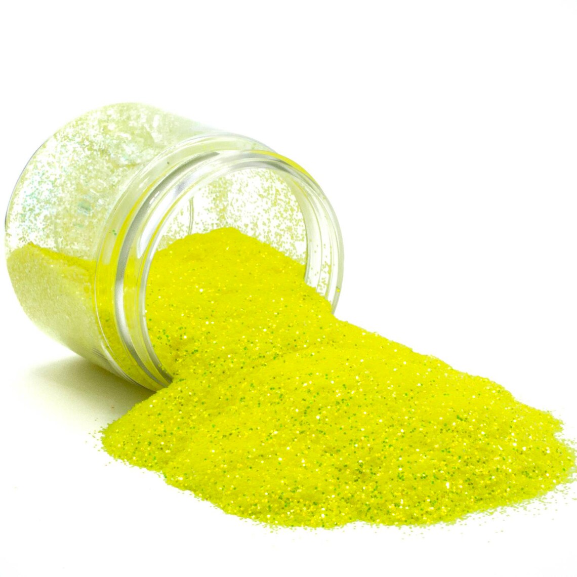 Lemon Yellow//Iridescent Yellow Glitter//Fine .015 | Etsy