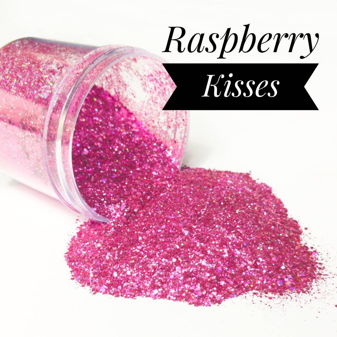 Pink Glitter Mix//raspberry//cosmetic//solvent - Etsy