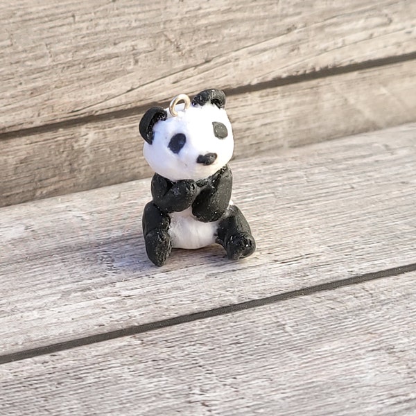 Polymer Clay Panda - Etsy