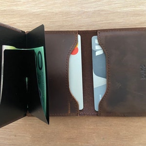 Double Barrel Pop-up Card & Cash Wallet - Etsy