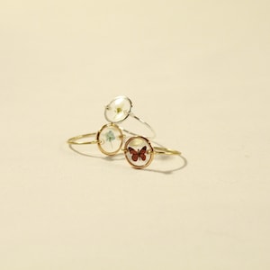 The Ellie Ring - Jewelry, Rings, Silver, Gold, Handmade, Resin ...