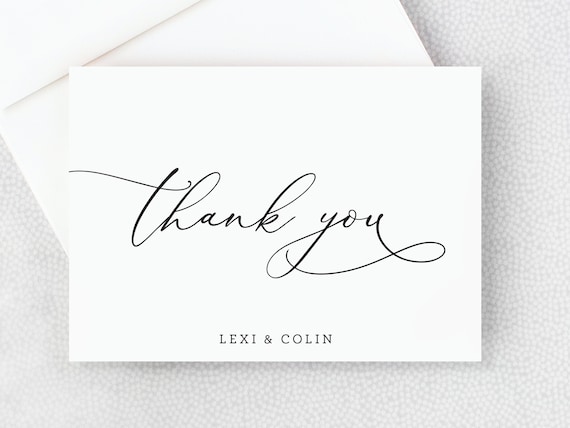 Elegant Thank You