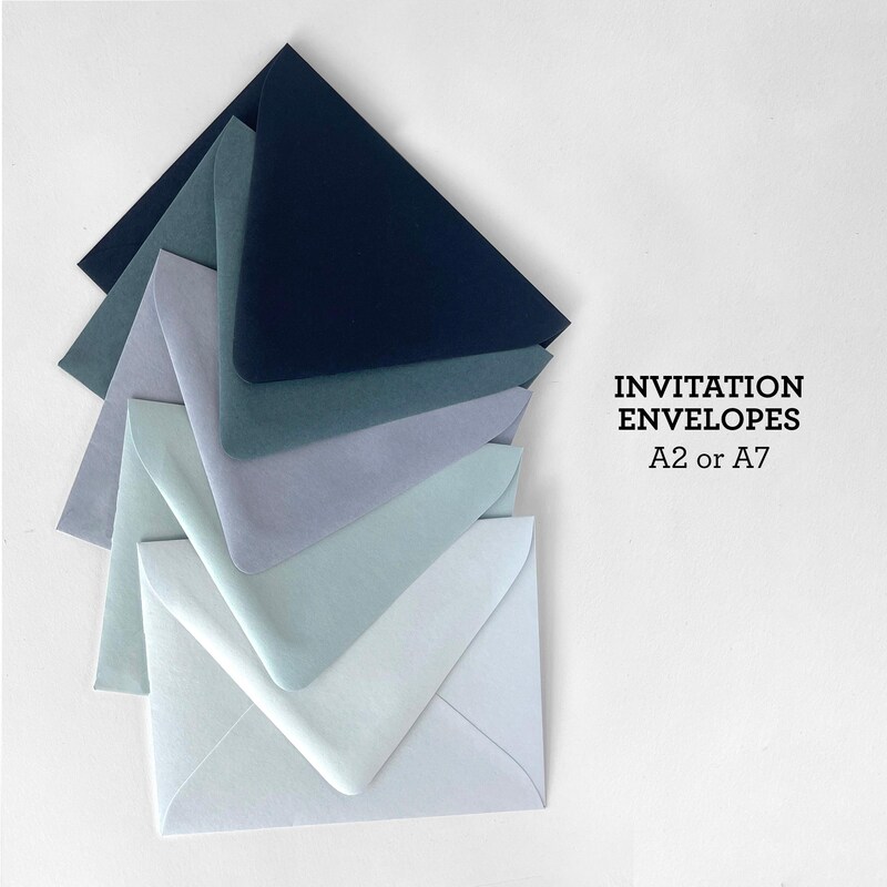 Blue Envelope - Etsy