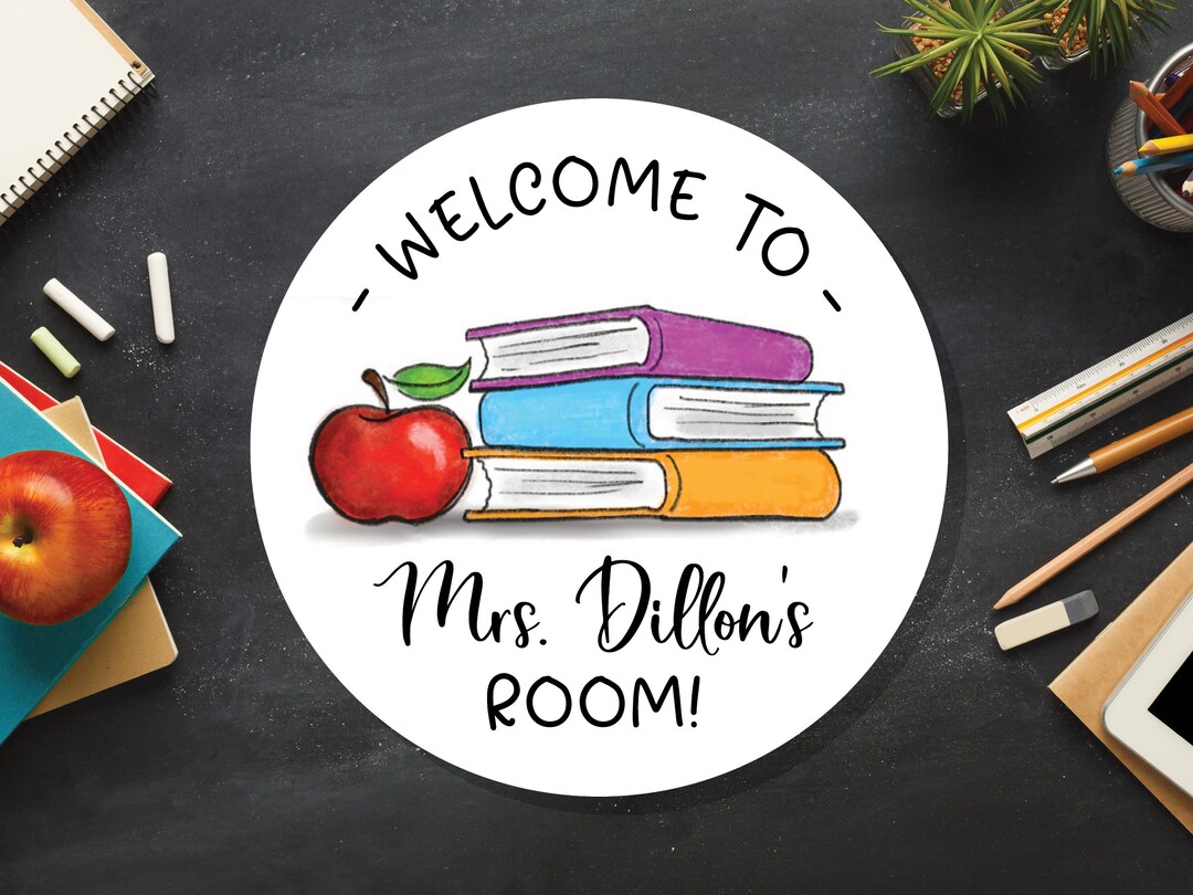Back to School Stickers - Welcome to My Class Stickers - Teacher ...