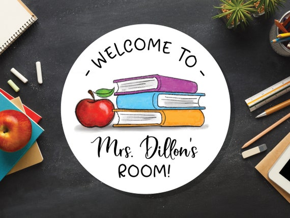 Back to School Stickers Welcome to My Class Stickers - Etsy