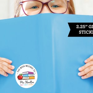 Book Stickers for Teachers - This Book Belongs to Stickers - Teacher ...