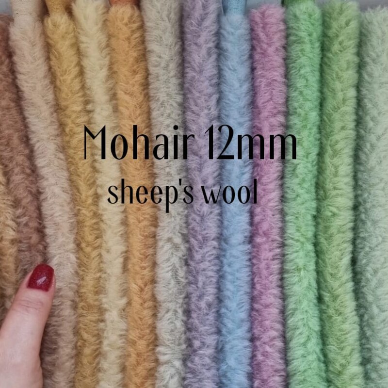 Mohair Fabric - Etsy