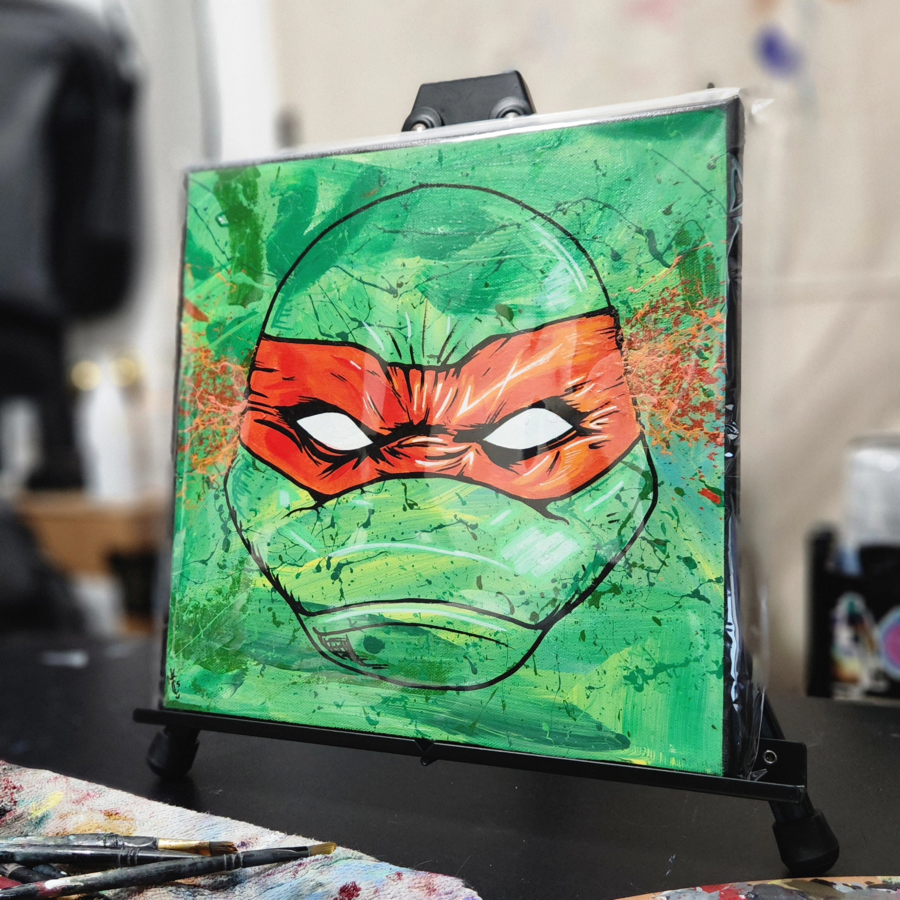 Michelangelo TMNT Painting - Etsy