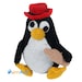 TUX Linux Penguin redhat Edition | Etsy