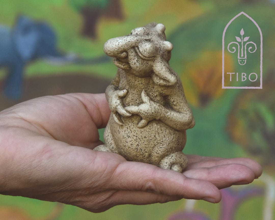 ZERO Gargoyle - Tibo Devil - Garden Statue - Gothic Handmade Cast Stone ...