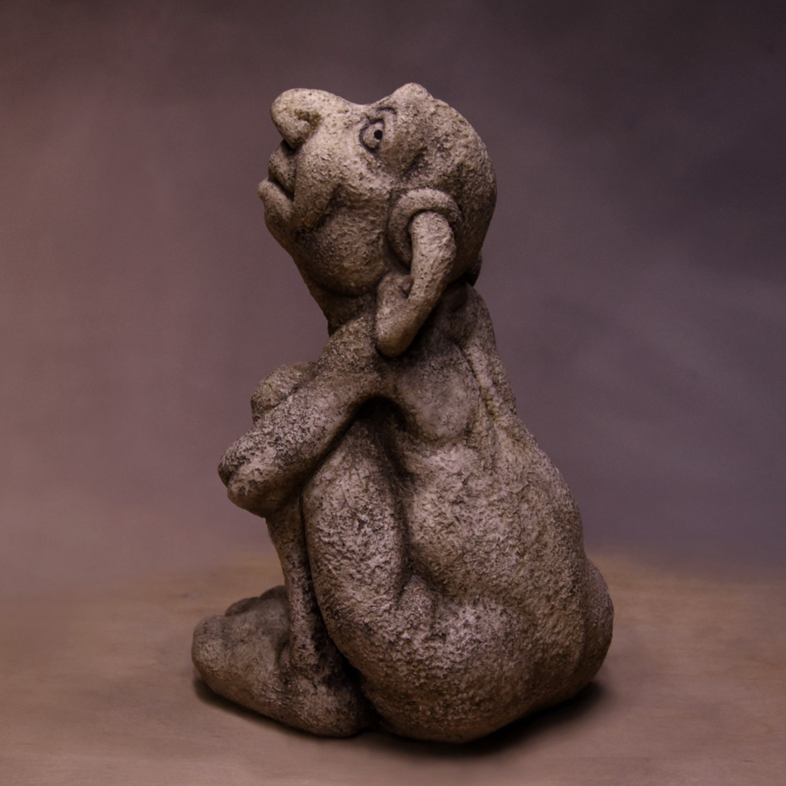 MOESKE Gargoyle Statue Feng Shui Cute Troll - Etsy