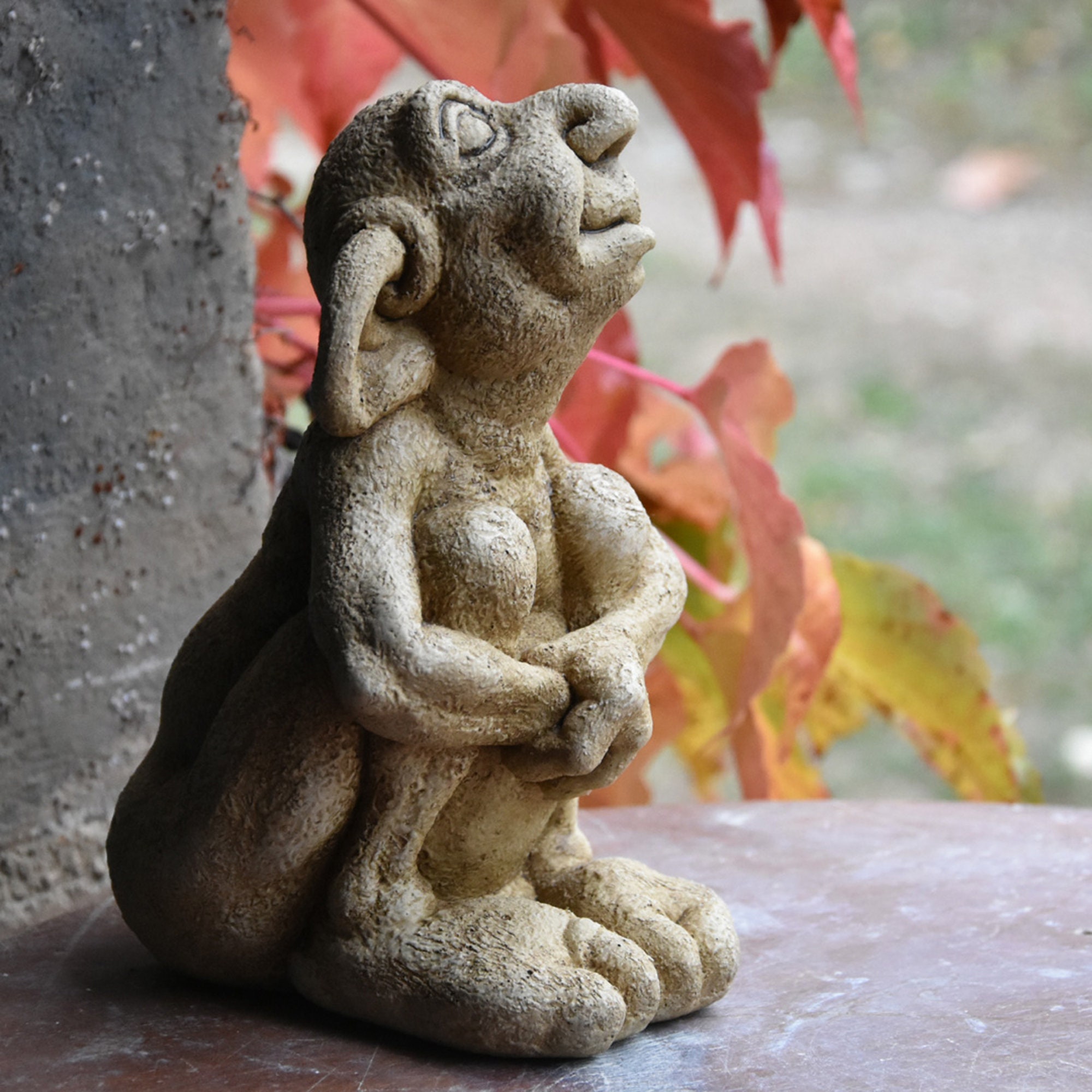 MOESKE Gargoyle Statue Feng Shui Cute Troll - Etsy Canada