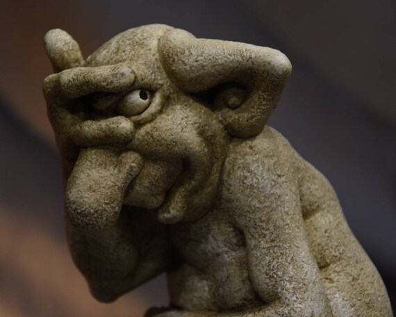 Evil Gargoyle Statues