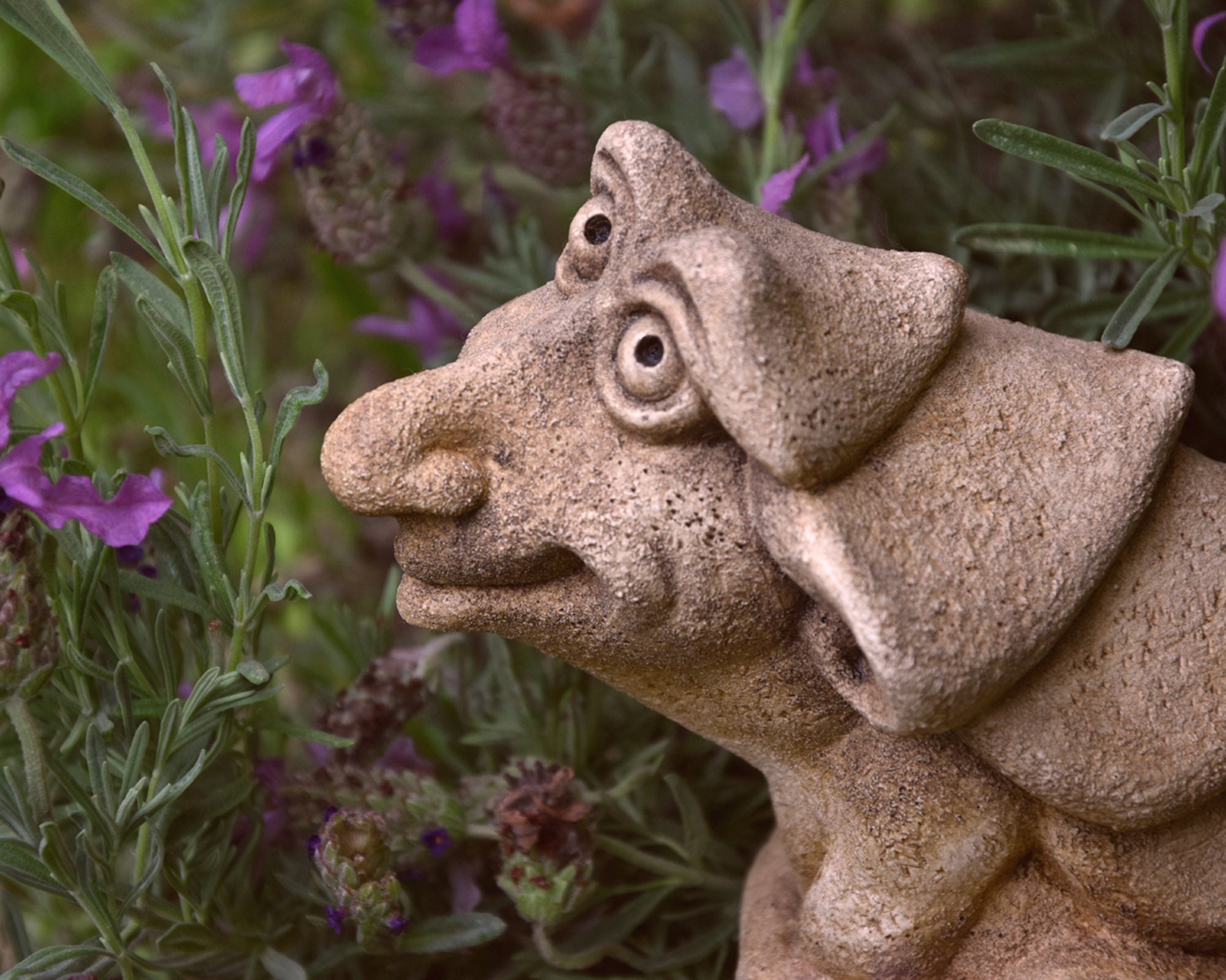 Stone Gargoyle PUCE Cute Troll Mischievous House Buddy | Etsy