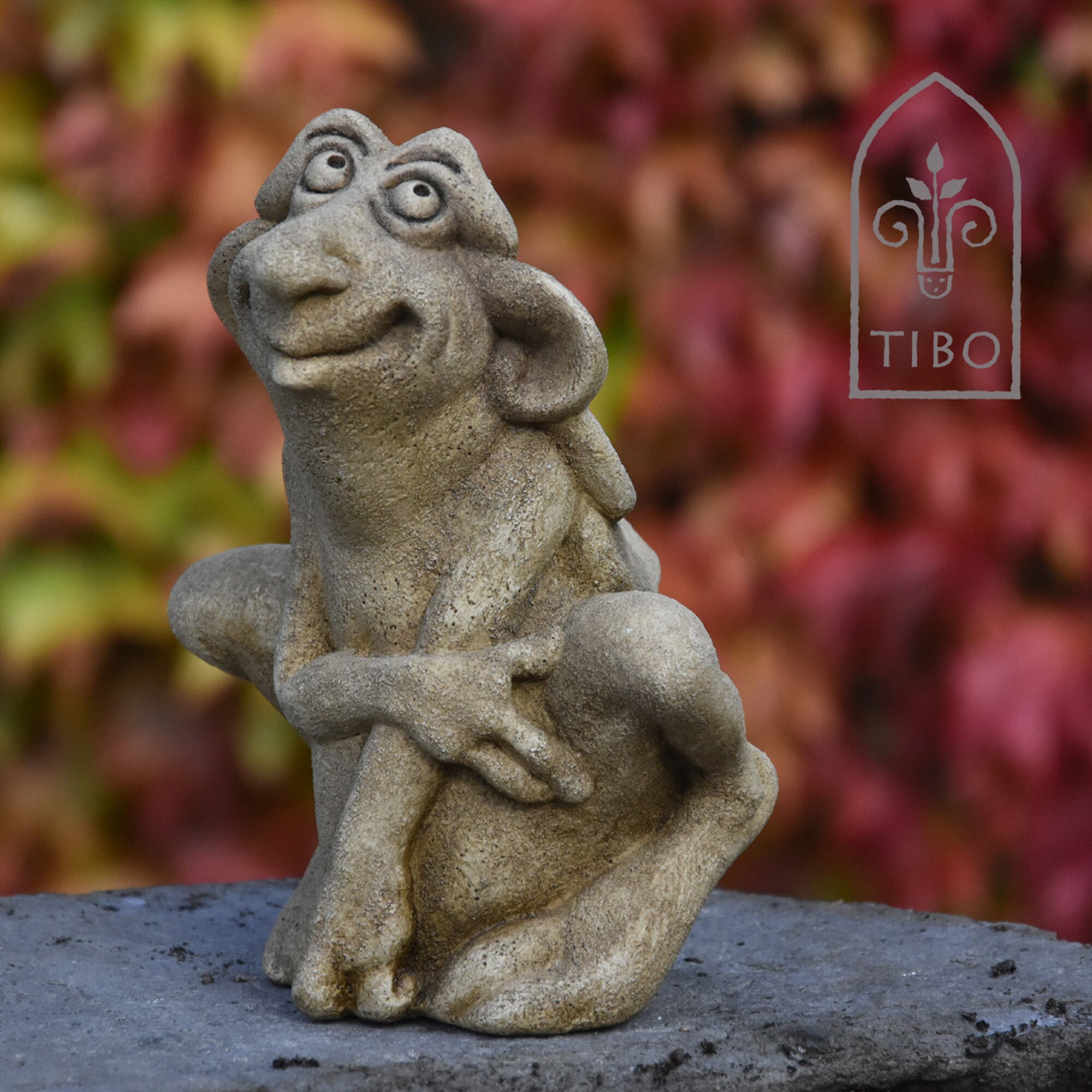 Stone Gargoyle PUCE Cute Troll Mischievous House Buddy | Etsy