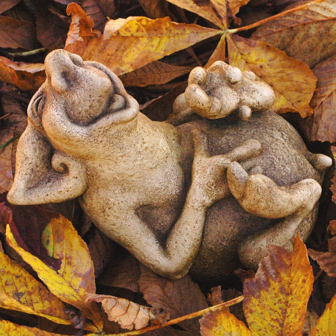 BIZOEKE - Stone Gargoyle - Gothic Sculpture - Garden Statue - Cute ...