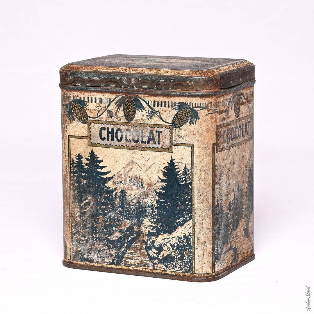 Vintage Chocolate Box France - Etsy